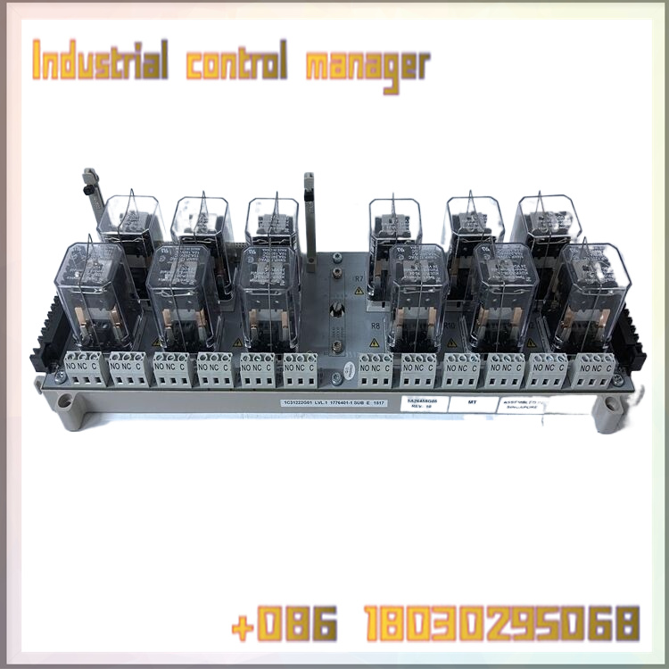 Emerson 1C3122G01 electronic modular programmable controller module ...