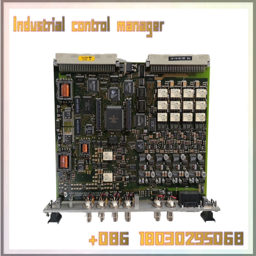 Vibro-meter VM600 MPC4 highly configurable card supports mechanical ...