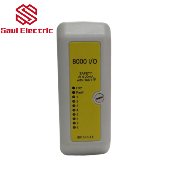 8810-HI-TX 8-Channel Safety AI, 4-20mA with HART - SAUL ELECTRIC