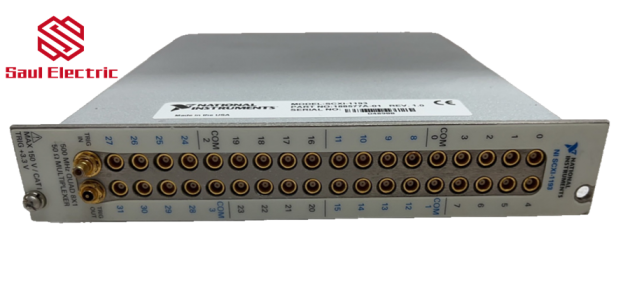 SCXI-1193 32 channel RF multiplexer switch module - SAUL ELECTRIC