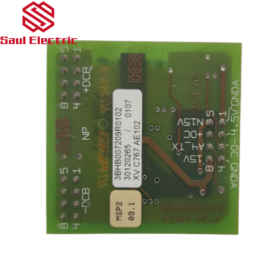 XVC767AE102 3BHB007209R0102 Current detection board - SAUL ELECTRIC