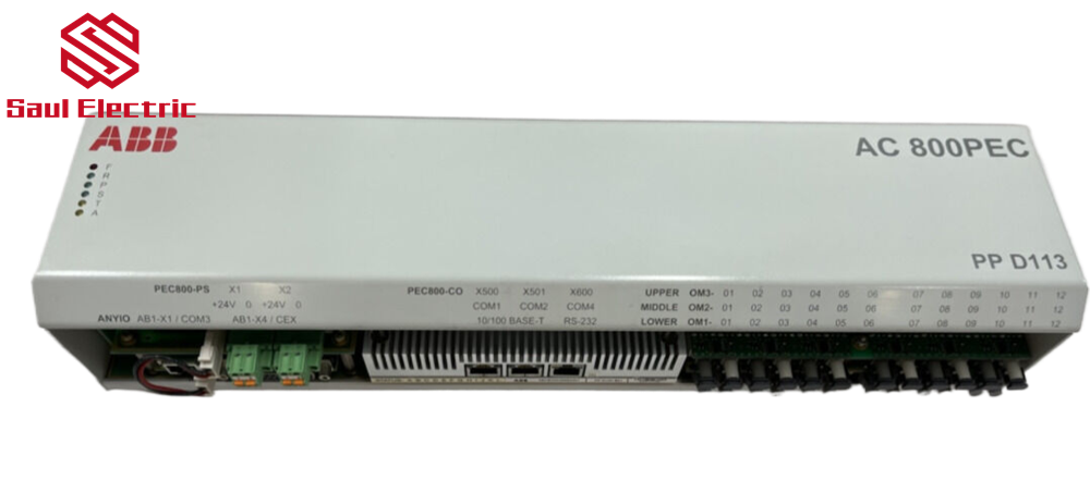 Control system AC800PEC PPD113-B03-23-111615 - SAUL ELECTRIC