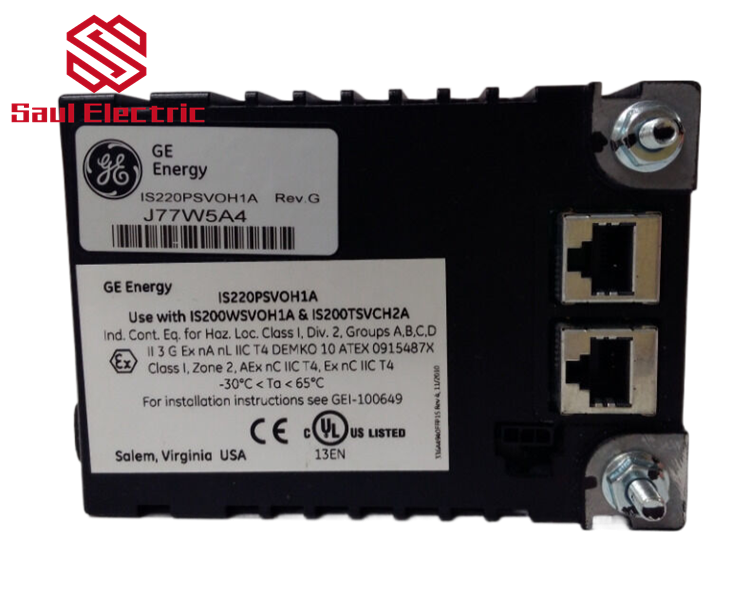 IS220PRTDH1A Industrial steam turbine controller - SAUL ELECTRIC