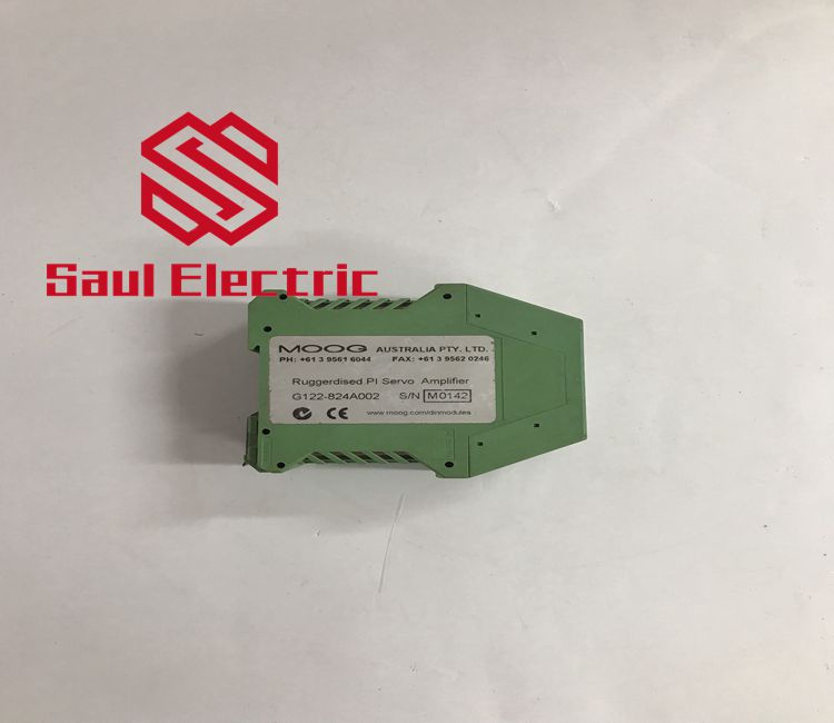 MOOG G122-824A002 Servo amplifier - SAUL ELECTRIC