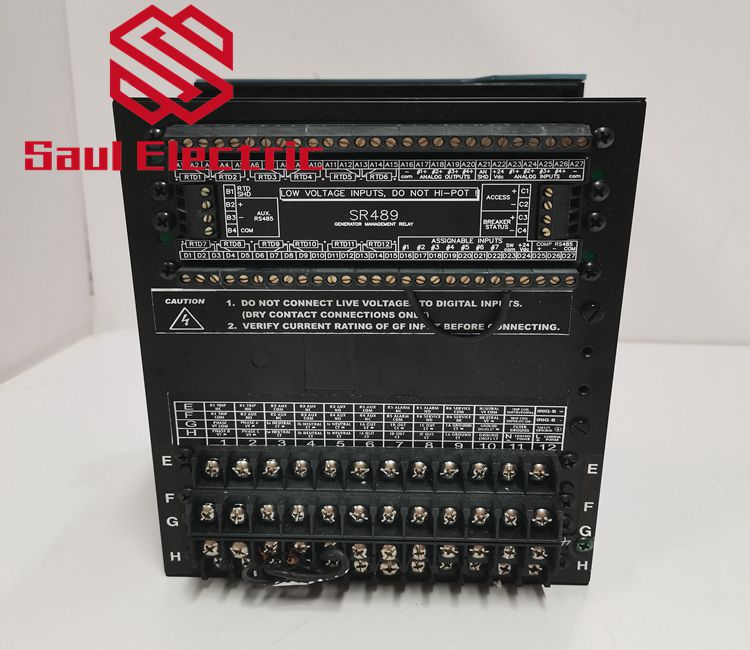 GE SR489-P1-HI-A20-E Generator Management Relay - SAUL ELECTRIC