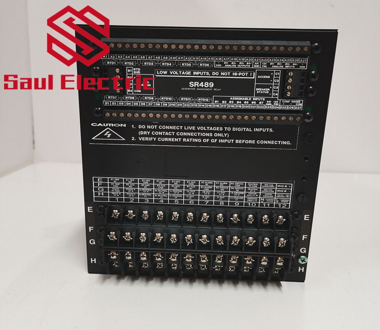 SR489 series Generator Management Relay SR489-P5-LO-A20-E - SAUL ELECTRIC