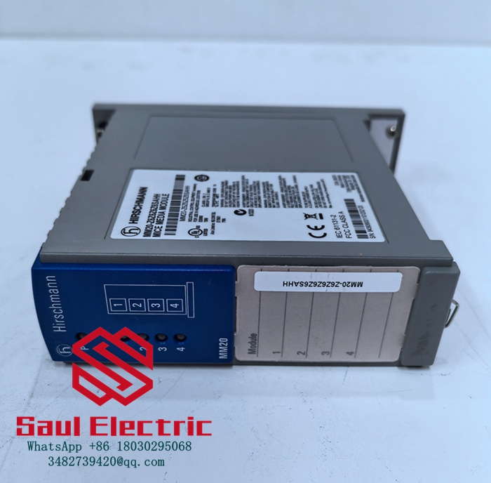 Hirschmann MM20-Z6Z6Z6Z6SAHH‌ Fast Ethernet Media Module - SAUL ELECTRIC