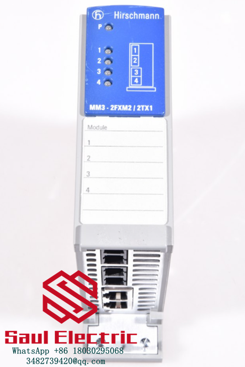 Hirschmann MM3-2FXM2/2TX1‌ Industrial Ethernet switching module - SAUL ...