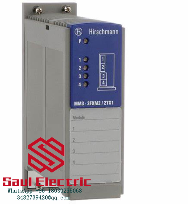 Hirschmann MM3-2FXM2/2TX1‌ Industrial Ethernet switching module - SAUL ...